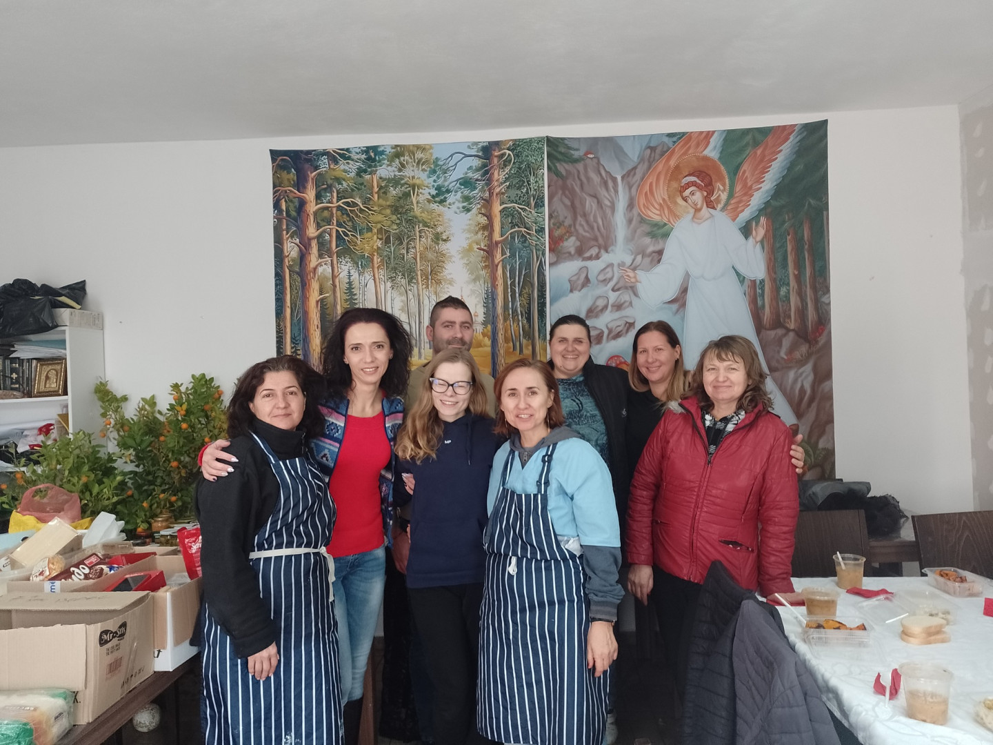 Volunteer kitchen for poor people at St. Nicholas Church, Bulgaria ...